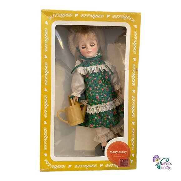 Effanbee | Toys | Vintage 97s Effanbee Mary Mary Storybook Doll 1179 In ...